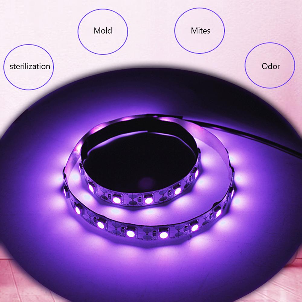 USB 5V LED UV Germicidal Strip SMD5050 UVC Kill Mi... – Grandado
