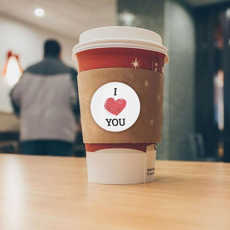 Novel Love Theme Stickers I Love You Sealing Label... – Grandado