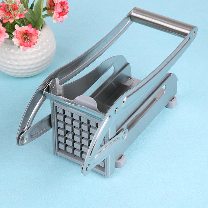 Fry Cutter Potato Chipper 2 Blades Cutter Stainles... – Grandado