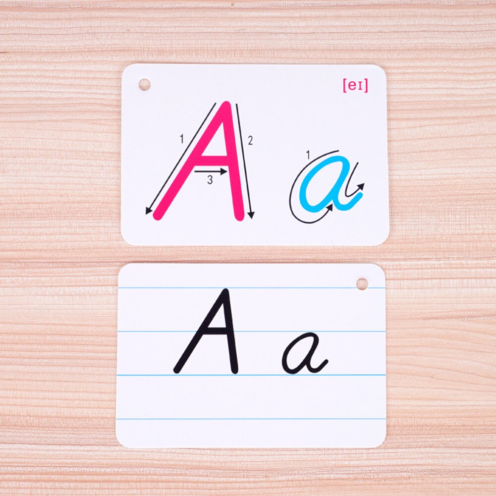 26 English Alphabet Letters Handwritten Learning C... – Grandado