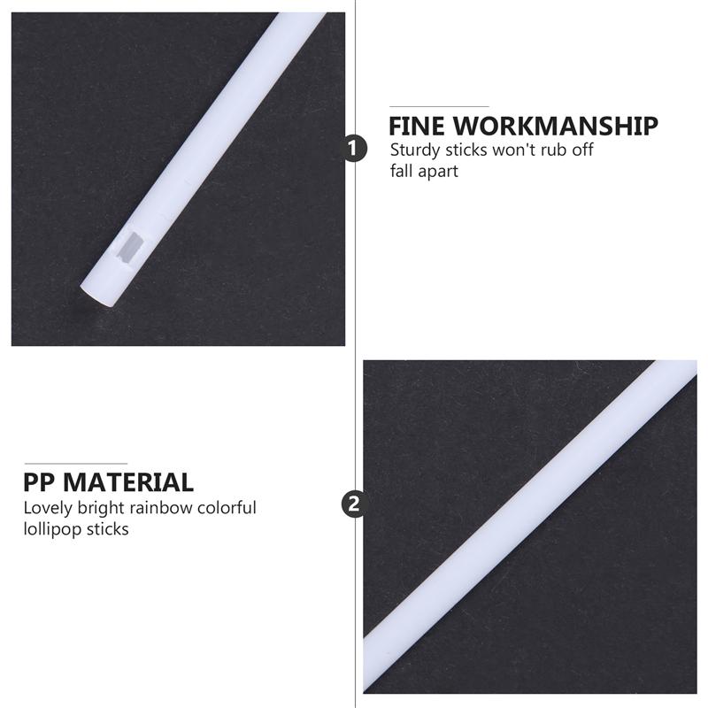 60pcs Cake Pop Sticks 15 Cm Kitchen Craft Plastic ... – Grandado