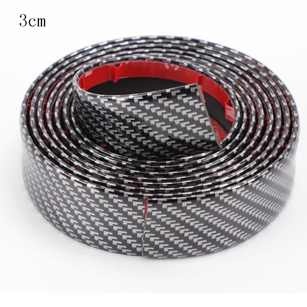 1M/Roll 3CM Width Car Door Collision Strip 5D Carb... – Grandado