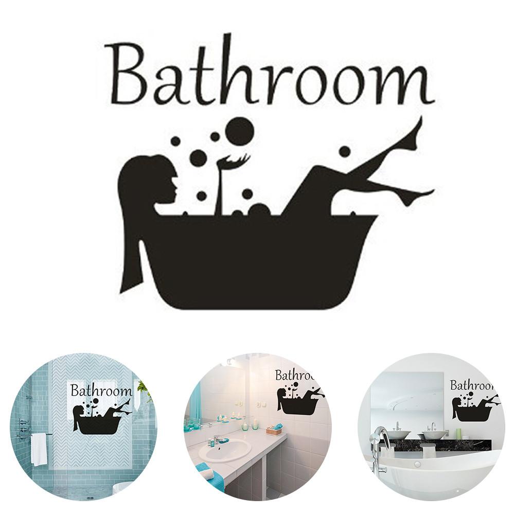 Douche Glazen Deur Stickers Baden Muurstickers Leu... – Grandado