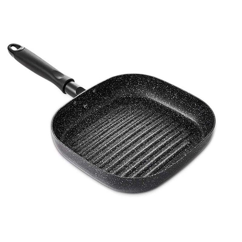 Aluminum Non-Stick Square Frying Pan Steak Frying ... – Grandado