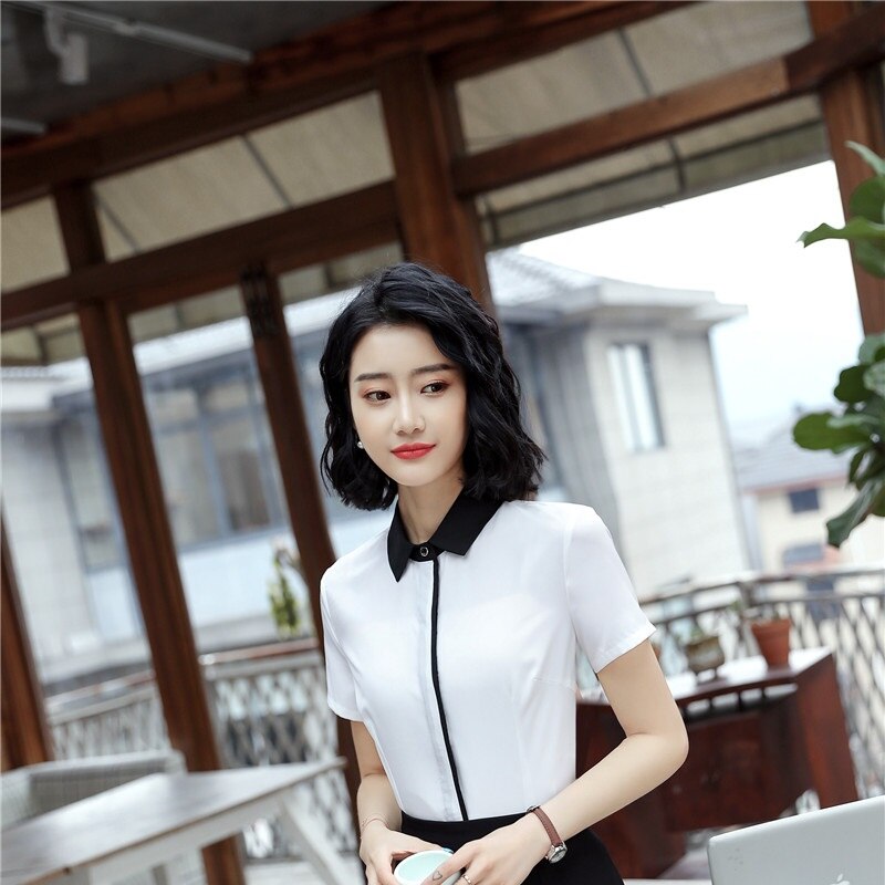 Styles Summer Short Sleeve Blouses & Shirts Formal... – Grandado