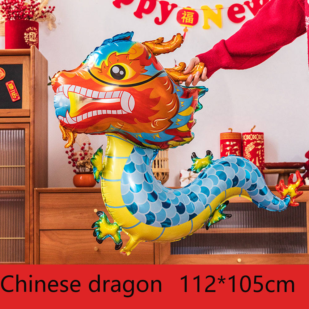3D Dragon Balloons Cartoon Cute Aluminum Foil Drag... – Grandado