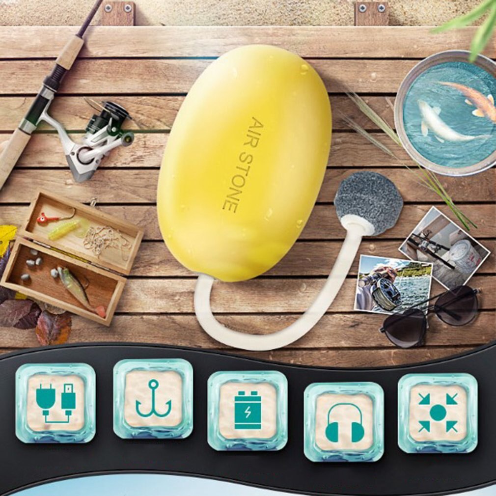 Usb Mini Draagbare Aquarium Zuurstof Pomp Efficiën... – Grandado
