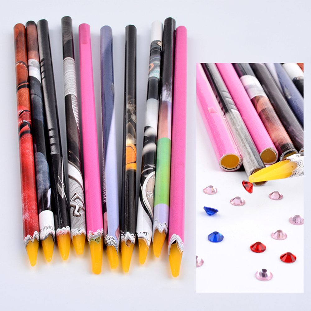Strass Edelsteine Picking Kristall Wachs Bleistift... – Vicedeal