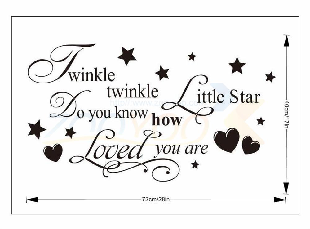 Twinkle twinkle little star weet u hoe geliefd je ... – Vicedeal