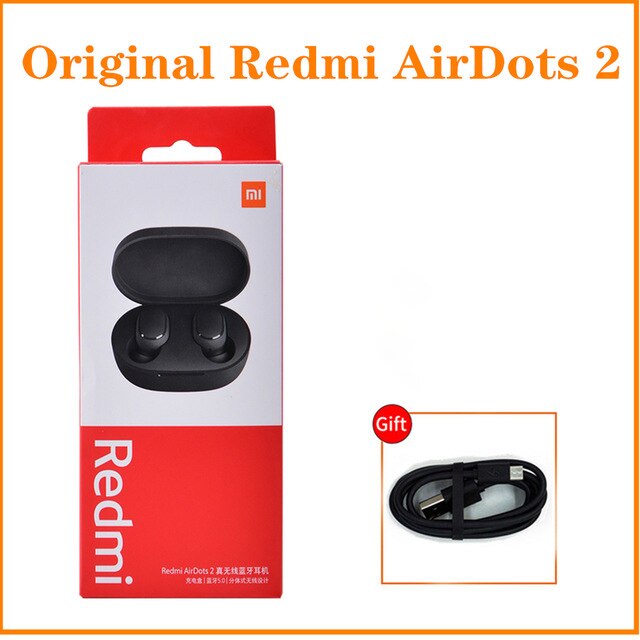 Original xiaomi airdots 2 tws redmi airdots fone d... – Grandado
