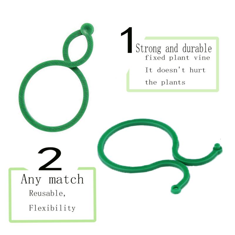 20pcs Botany-Stem Vine Strapping Green Clips Garde... – Grandado