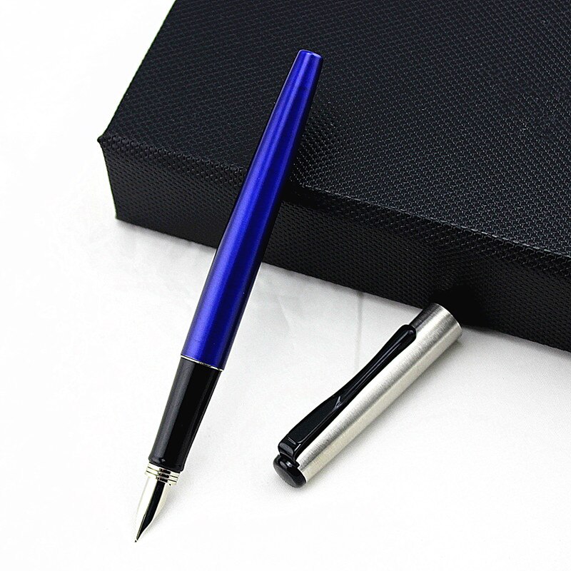 Luxury blue Business Metal Fountain Pen Nib Medium... – Vicedeal