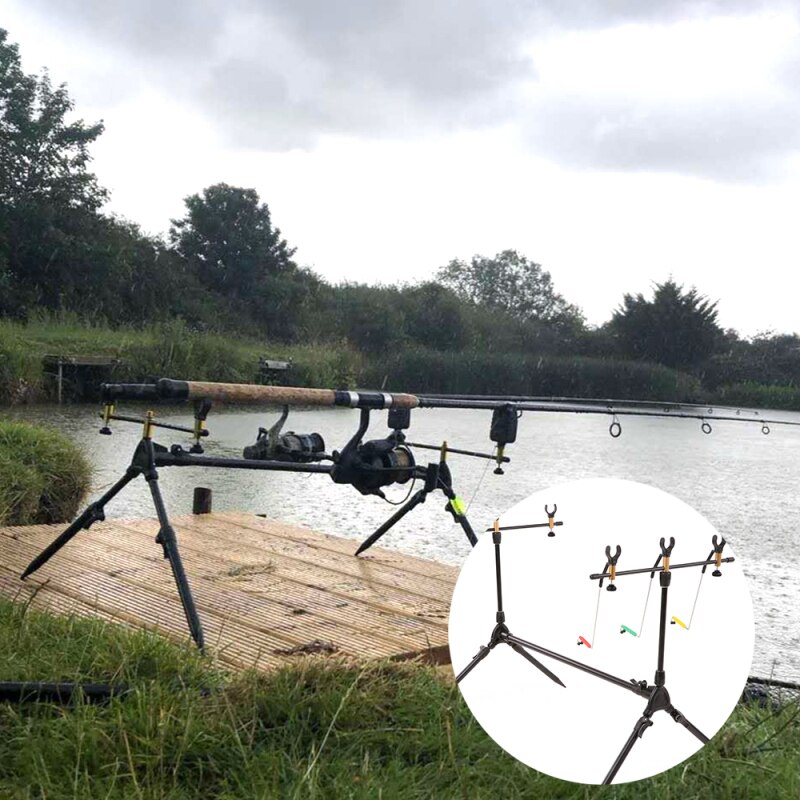 Adjustable Fishing Rod Pod Stand Holder Fishing Po... – Grandado