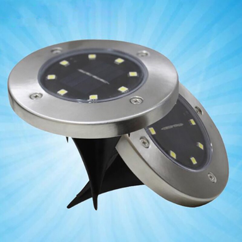 Waterproof Solar Power Ground Buried Lights Floor ... – Vicedeal