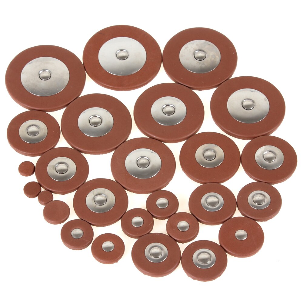 Saxophone Pad 25pcs 4.8mm Thickness Leather Pads f... – Vicedeal