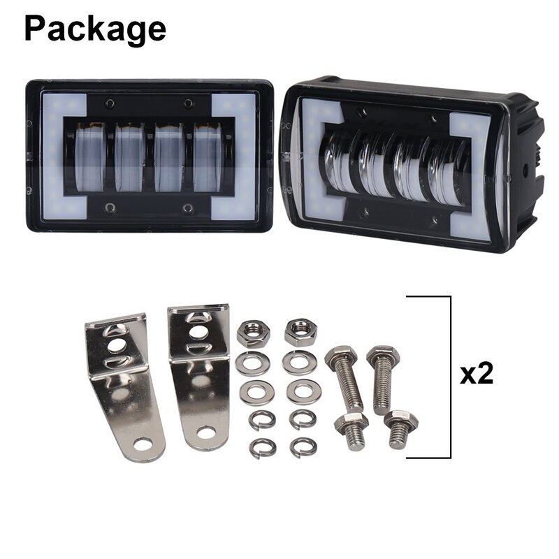 12V 24V Drl Led Spotlight Voor Atv Suv Truck Graaf... – Vicedeal