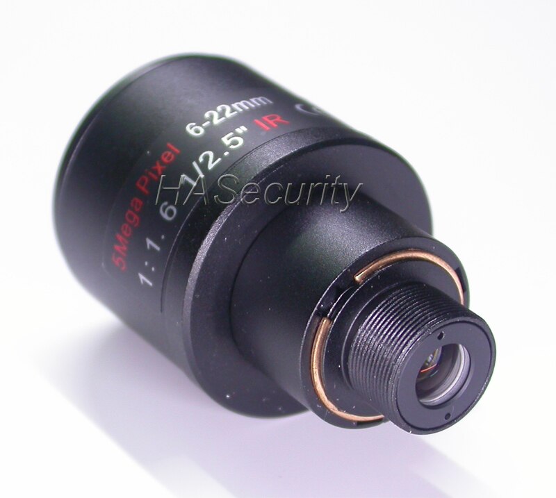 6-22mm Varifocale Handmatige Zoom & Focus 5.0MP op... – Vicedeal