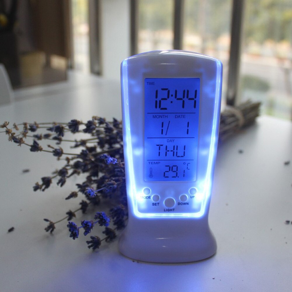 Search Modern Square LCD Digital Alarm Clock Calen... – Grandado