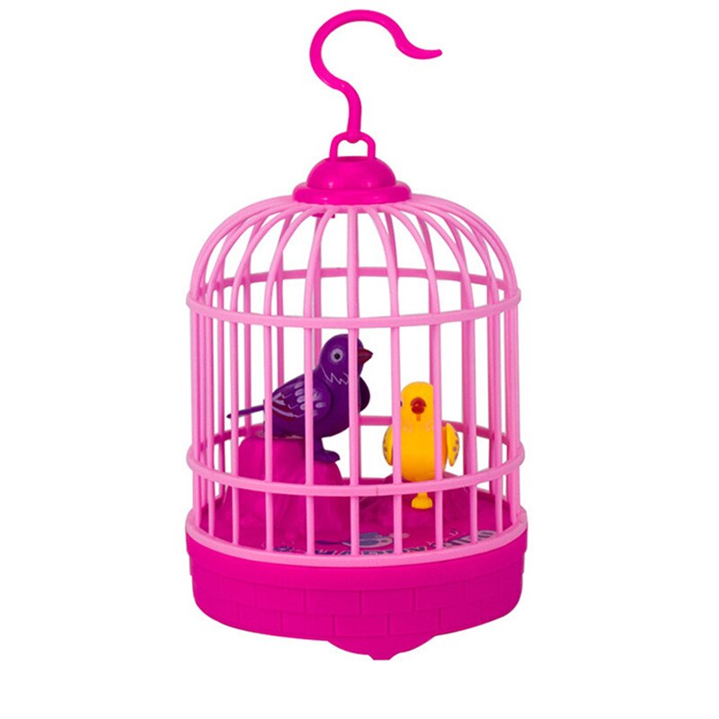 Mini Bird with Cage Voice Control Electronic Toys ... – Vicedeal