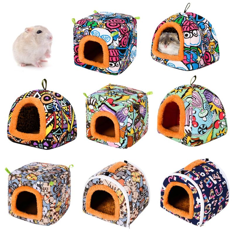 Klein Dier Cavia Hamster Egel Bed Huis Warm Kooi B... – Vicedeal