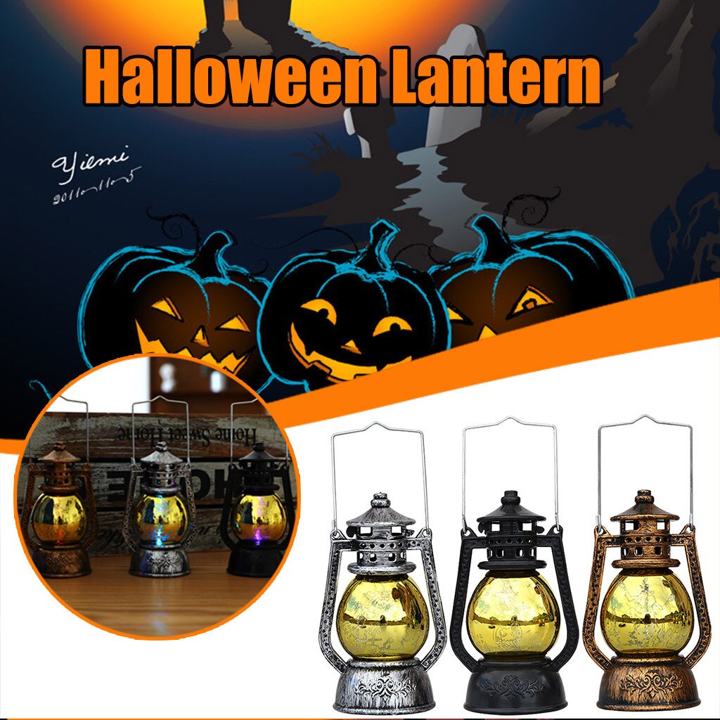 Halloween Lantern Led Lights Horror Decoration Han... – Grandado