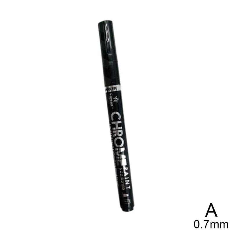 Mirror Chrome Plated Marker Pen Shiny Silver Maker... – Grandado