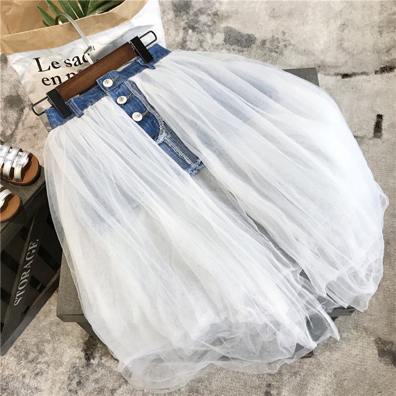 Zomer Meisjes Rok Baby Tutu Rok Kids Lange Rok Kin... – Grandado