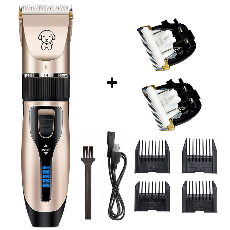 Rechargeable Low-noise Pet Hair Clipper Remover Cu... – Grandado