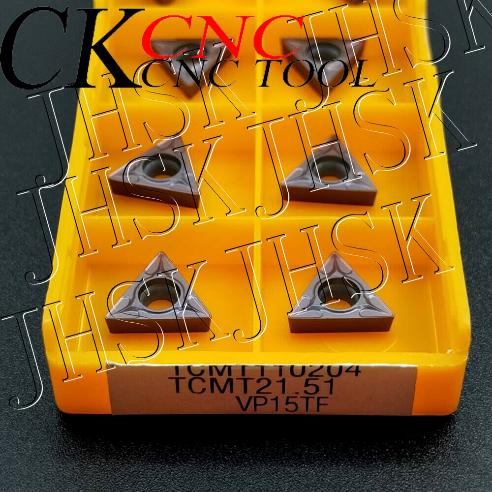 10 Pcs TCMT110204 VP15TF Hardmetalen Wisselplaten ... – Grandado