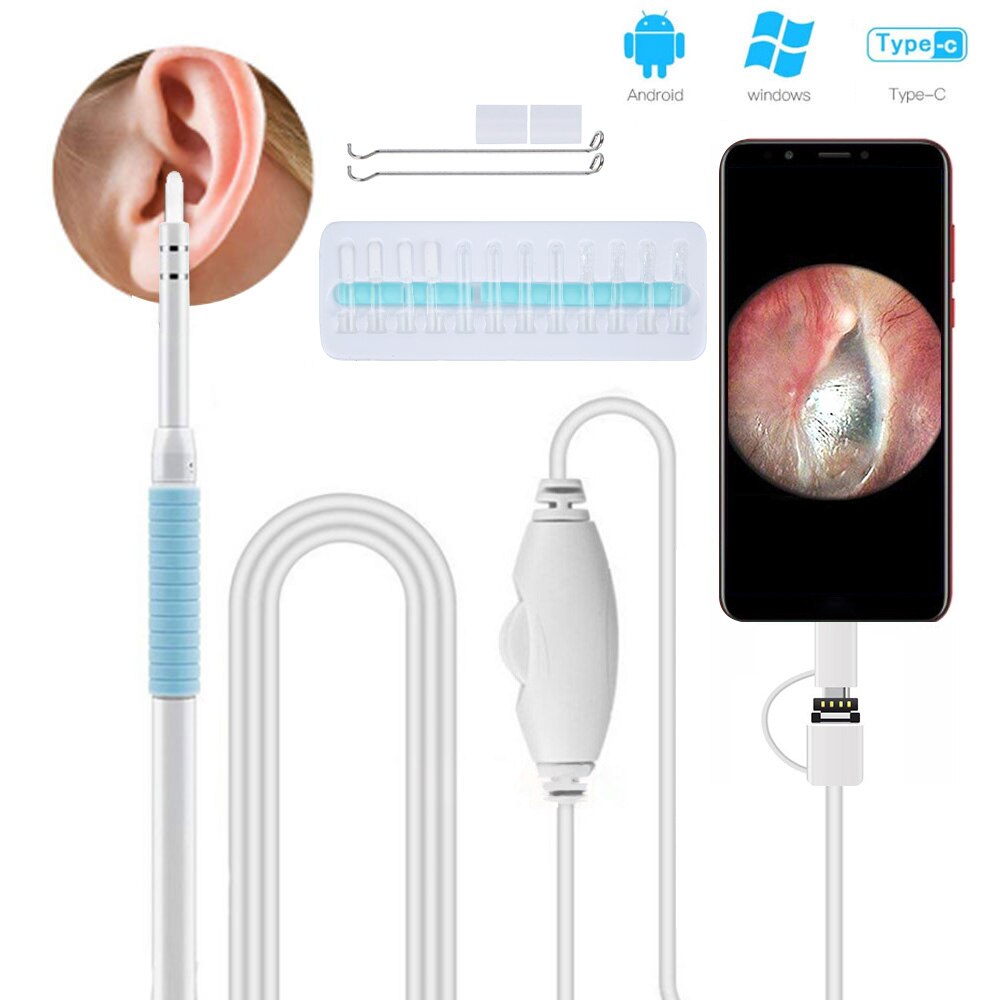 In Oor Schoonmaken Endoscoop Usb Visuele Oor Lepel... – Vicedeal