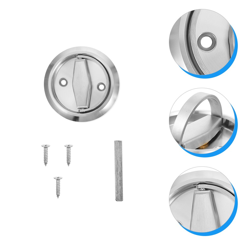 1 Set Ring Pulls Handle Stainless Steel Furniture ... – Vicedeal