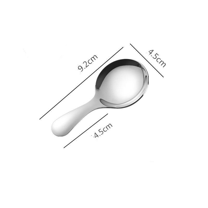 Mini Spoon Short Handle Seasoning Spoon Tea Desser... – Grandado