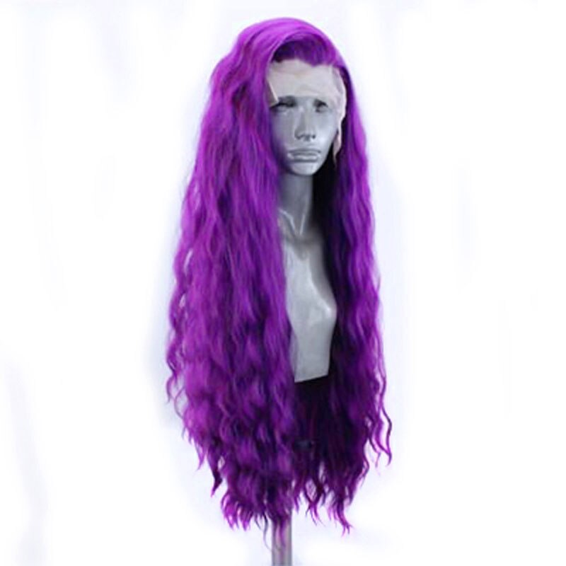 Bombshell Synthetic Hair 13*3 Lace Front Wig Purpl... – Vicedeal