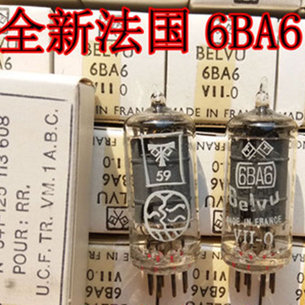 BELVU France 6BA6 Electron tube on behalf of EF93 ... – Grandado