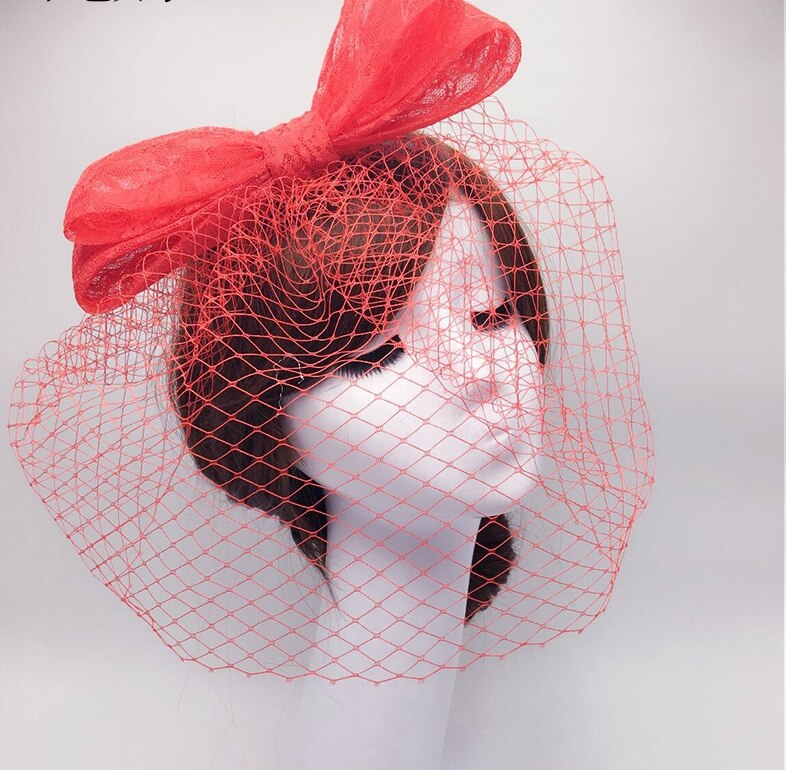 Tulle bridal hats Wedding Bridal Hats headband wed... – Grandado