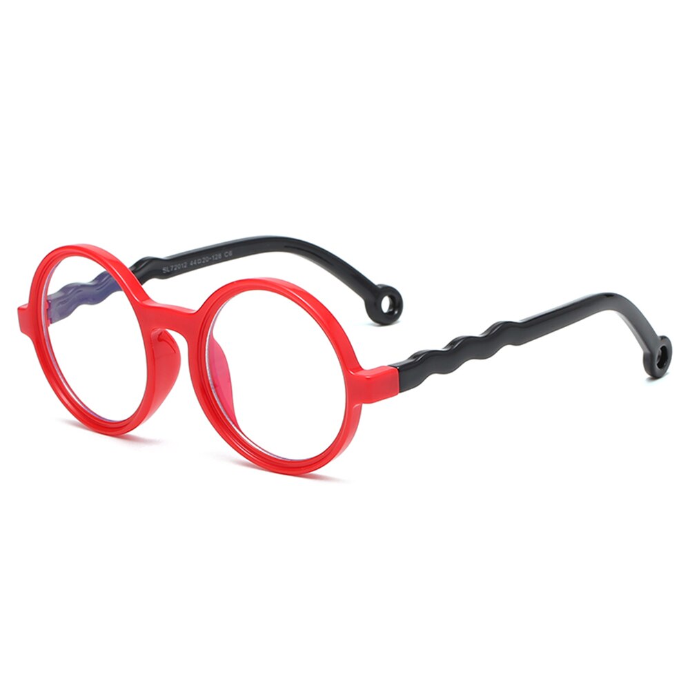 Children's anti-blue square square silicone glasse... – Vicedeal