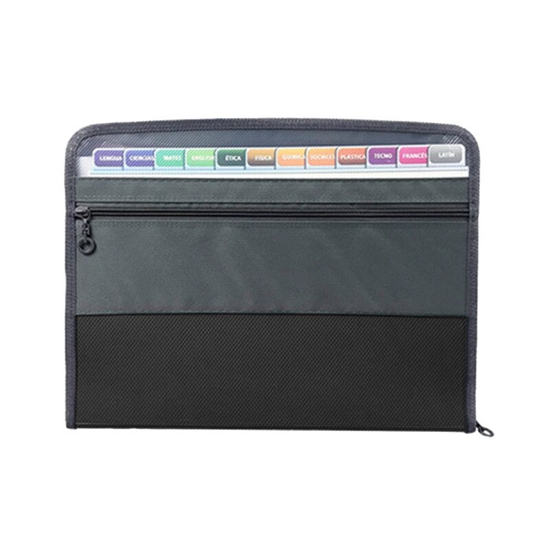 A4 Multi-layer Organ Bag Zipper Information Briefc... – Grandado