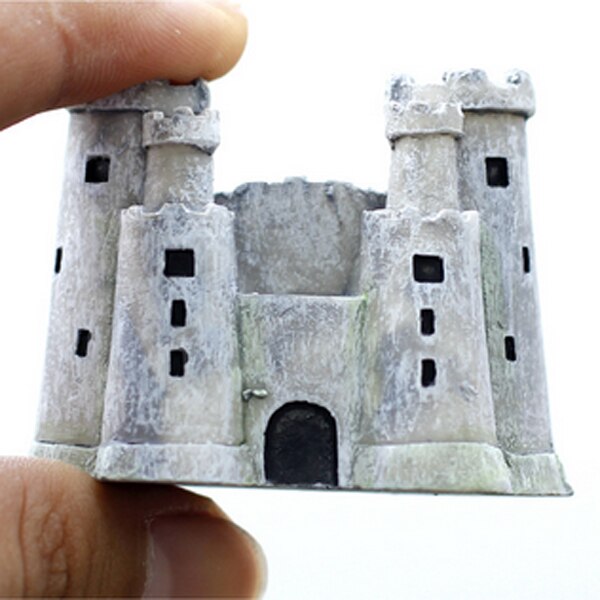 4pcs Castle sand sculpture fairy garden miniatures... – Grandado