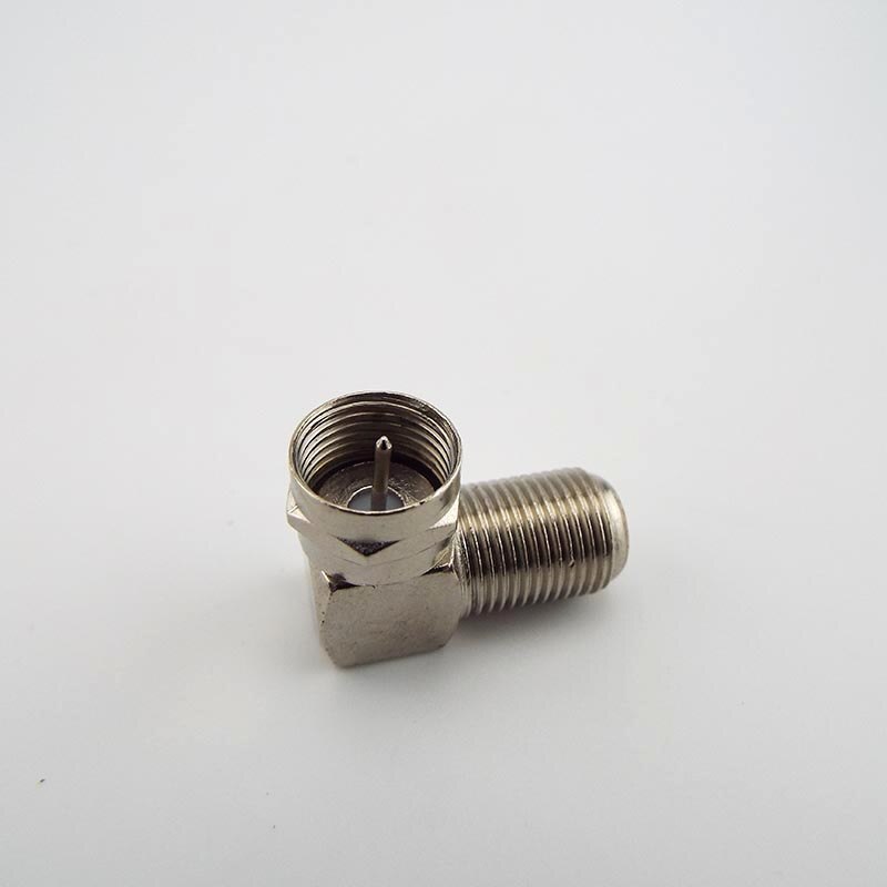 2/4/10pcs 90 Degree F-Type Male to Female Plug Con... – Vicedeal