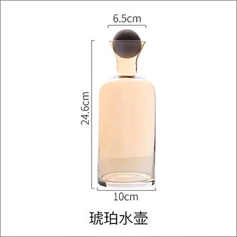 Glass Cold Water Bottle Cool Ice Water Pot Set Gla... – Grandado