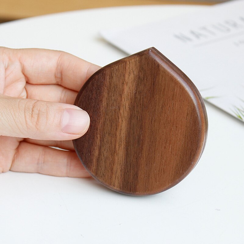 Wooden Compact Makeup Mirror 360 Degree Magnet Ope... – Vicedeal