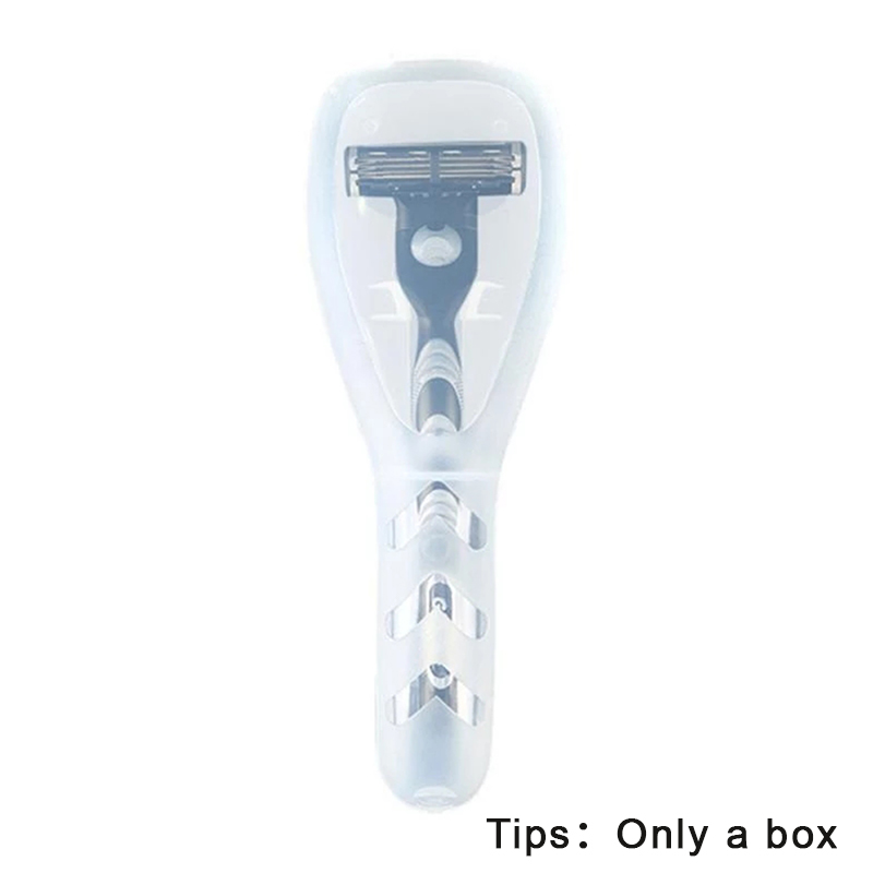 Men's Shaver Storage Box Transparent Plastic Holde... – Vicedeal