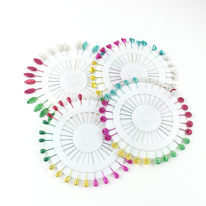 120pcs/4 plate Big Size 47mm Sewing Pins DIY Color... – Grandado