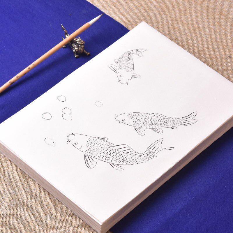 97 Sheets Tracing Paper Ripe Xuan Paper Fish Manus... – Vicedeal