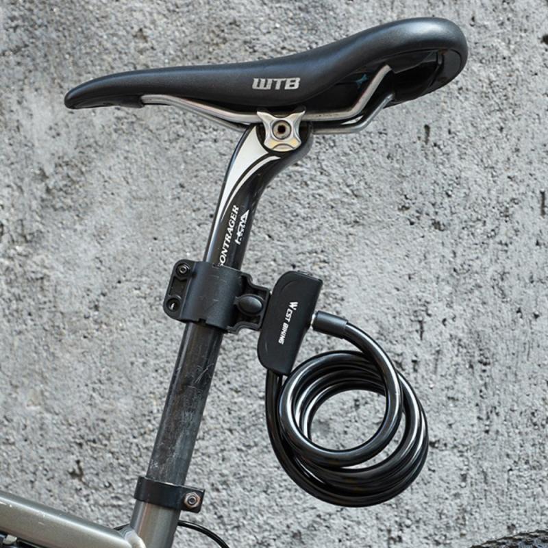WEST BIKING Bicycle Lock PVC Anti-theft Waterproof... – Grandado