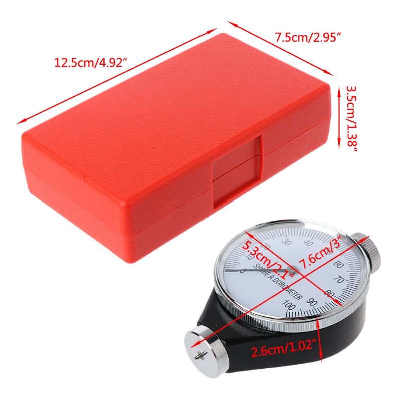 Praktische Shore Type A Hardheid Rubber Tester Ban... – Grandado
