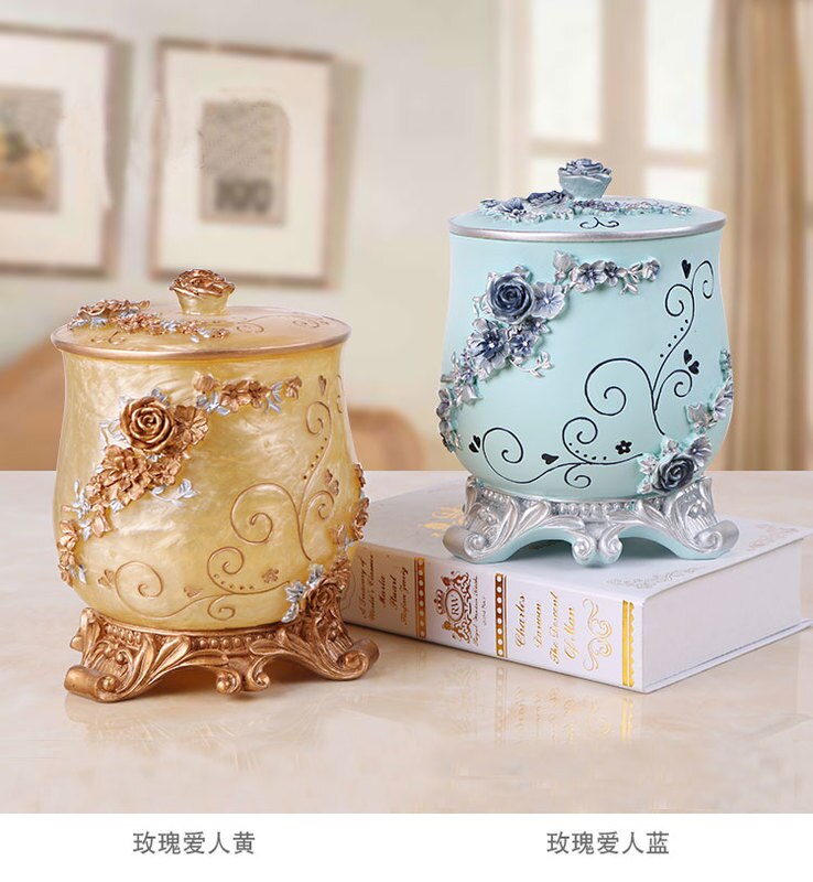 European desktop coffee table mini storage bin tra... – Grandado