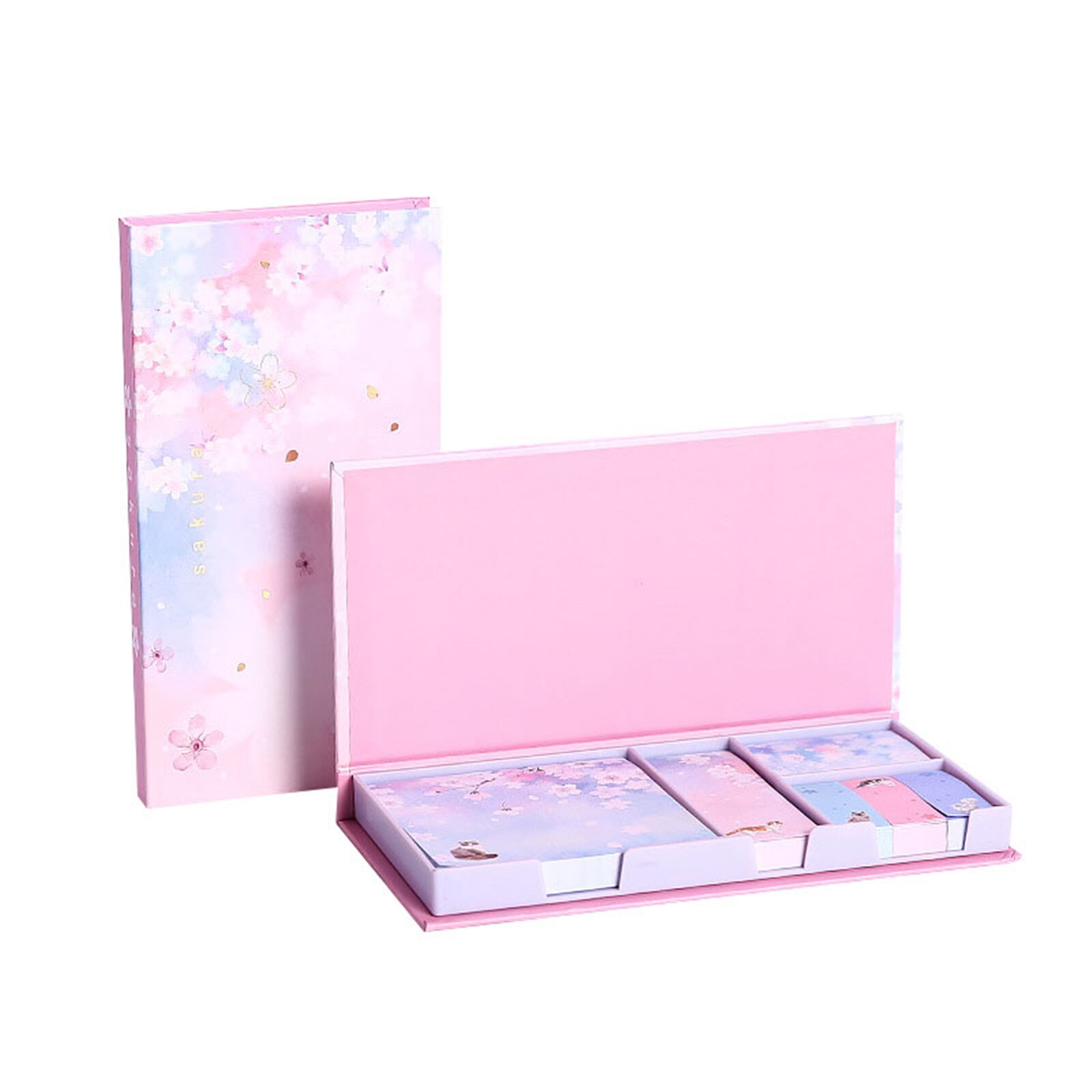 Notes Bookmark Gilded Sticky Note 4 Pad Sticky Not... – Grandado