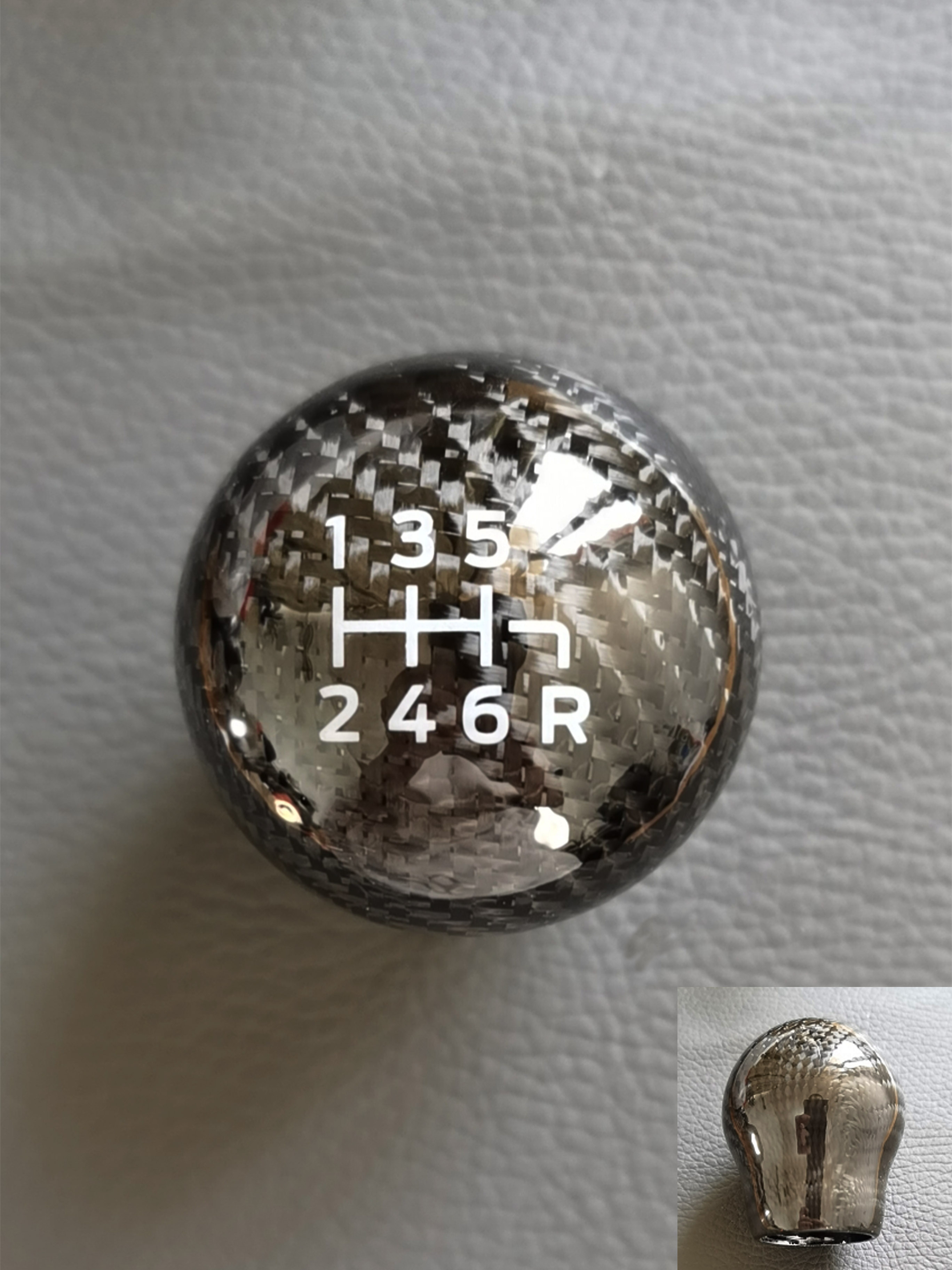 Manual 6 Speed Racing Carbon Fiber Gear Shift Knob... – Vicedeal
