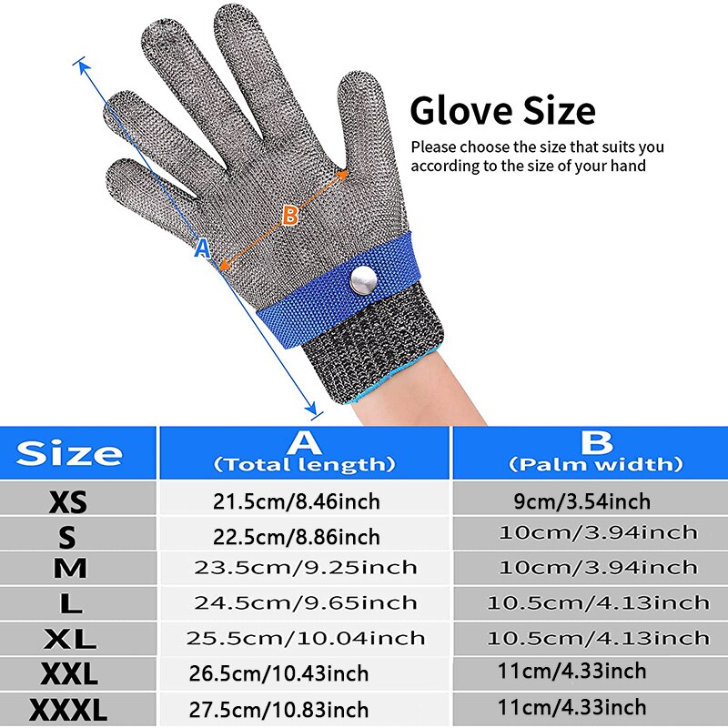 Level 5 Cut Resistant Glove Upgraded Cutting Glove... – Vicedeal